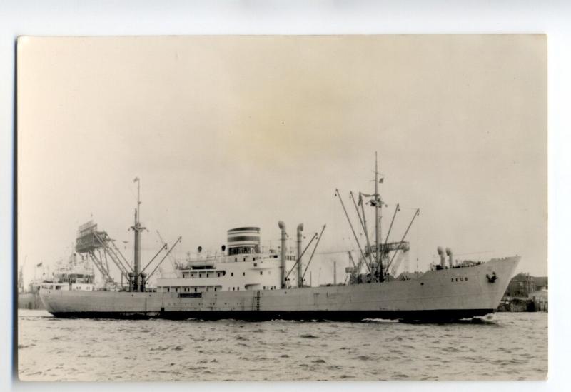 cb0829 - German Cargo Ship - Zeus , built 1939 - postcard | Europe ...