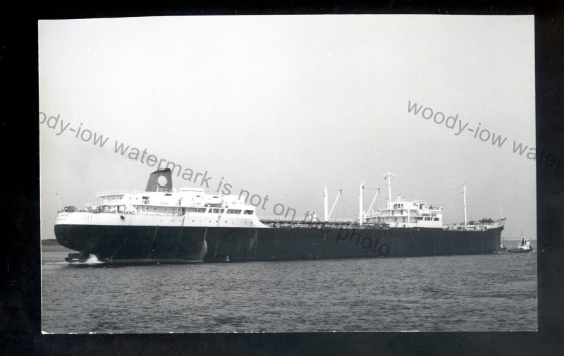 ta2120 - Shell Oil Tanker - Philippia - built 1959 - photograph 5.5 x 3 ...