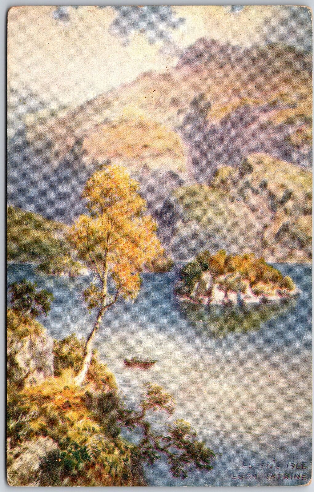 Ellen's Isle Loch Katrine West Trossachs Land Of Mountain & Floods ...