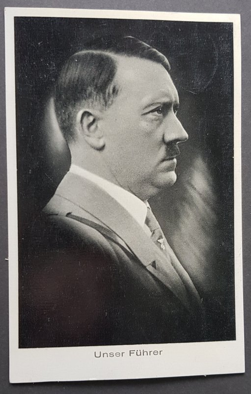 Germany Third Reich Original Nazi Postcard Fuhrer Adolf Hitler Nurnberg ...