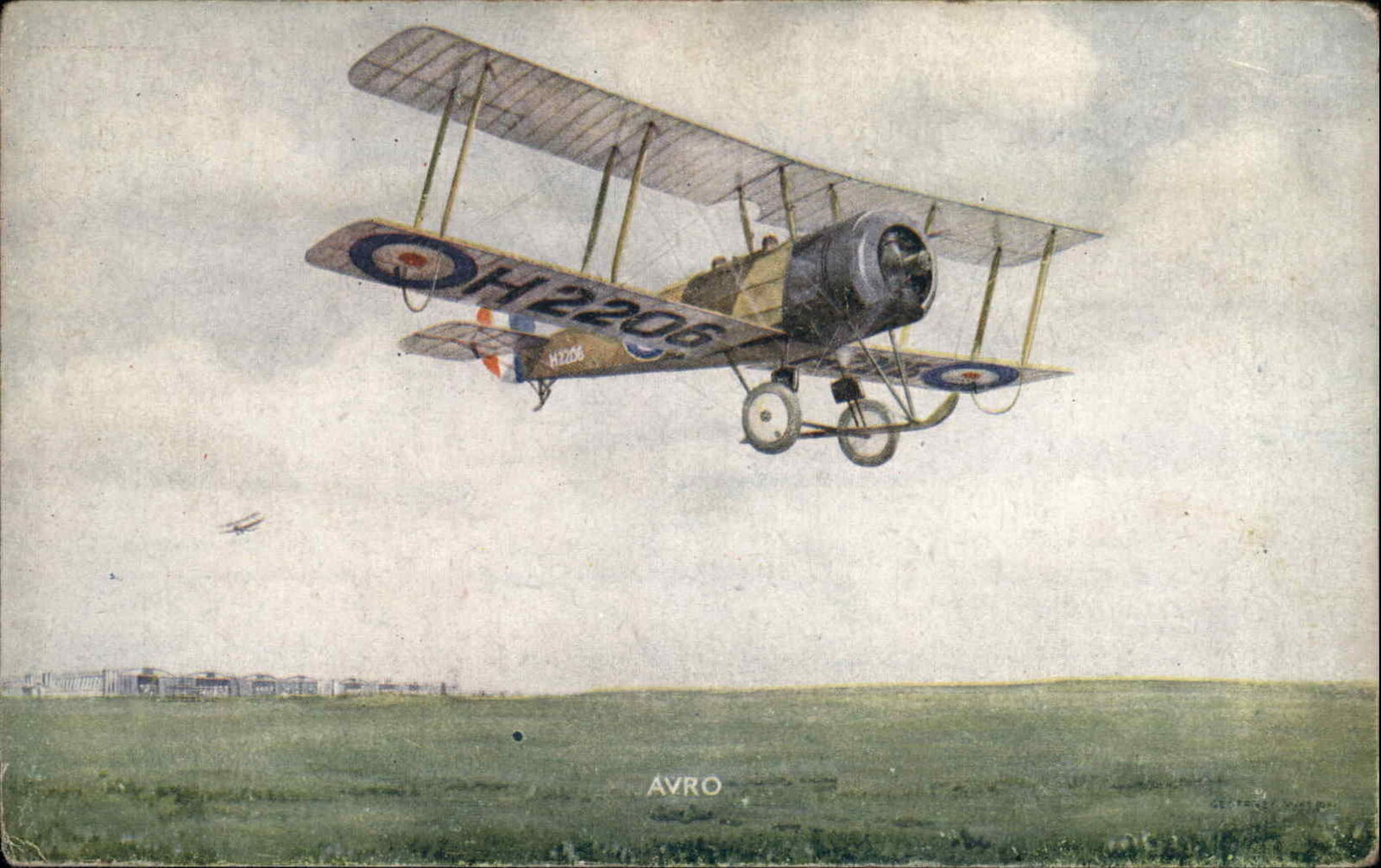 WWI Era A/s Avro Biplane PIONEER AVIATION Tractor Biplane | Other ...