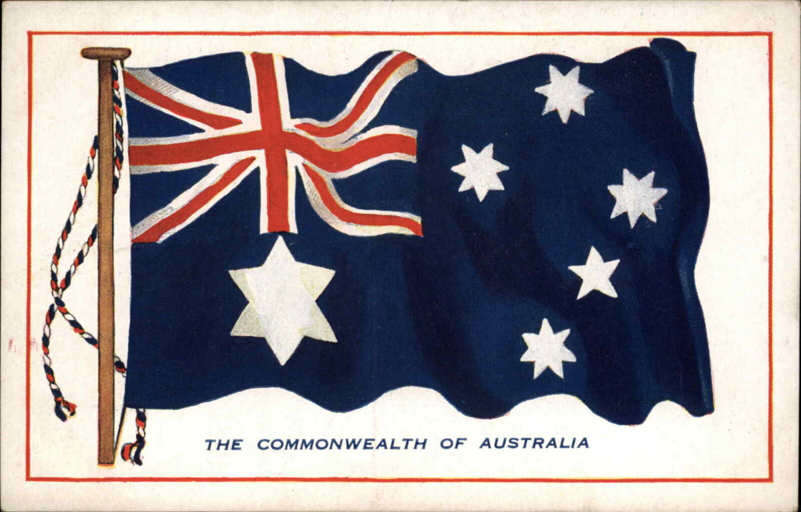 Vintage MILTON PC Historical Flags Commonwealth of Australia ...