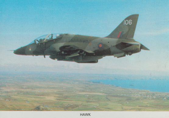 Bae Hawk Mark 1 T MK1 Plane Aircraft Rare 1970s Postcard | Topics ...