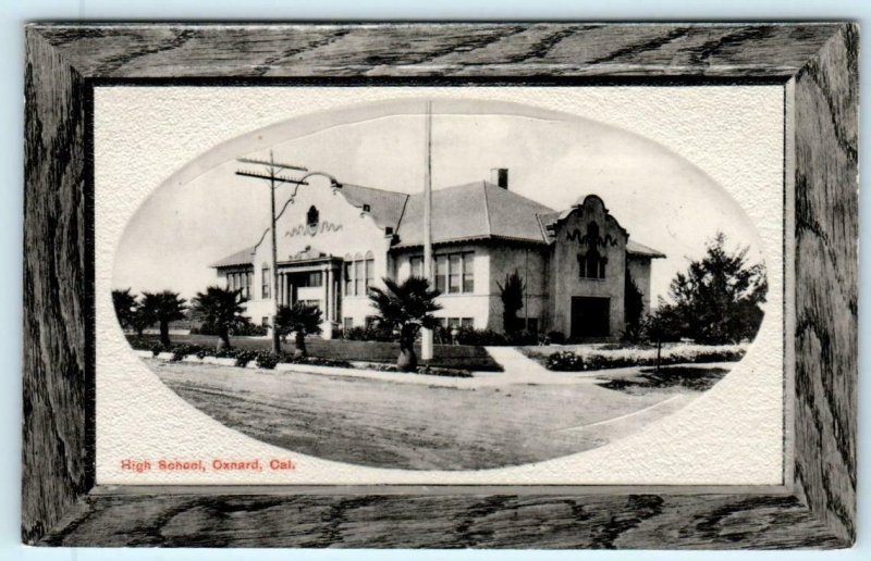 OXNARD, California CA Embossed HIGH SCHOOL Ventura County PNC Border ...