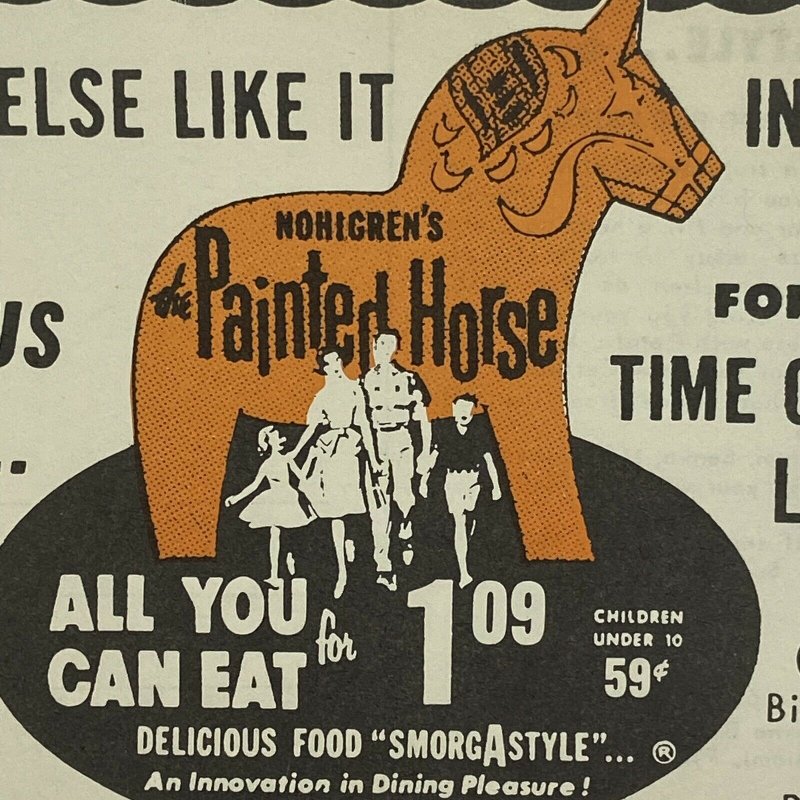 Florida Miami Nohlgren's Painted Horse Innovation in dining Smorgastyle ...