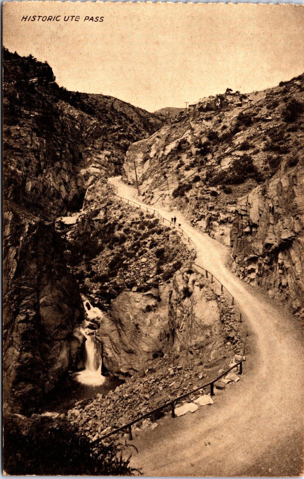 USA Historic Ute Pass Colorado Vintage Postcard 09.71 | United States ...