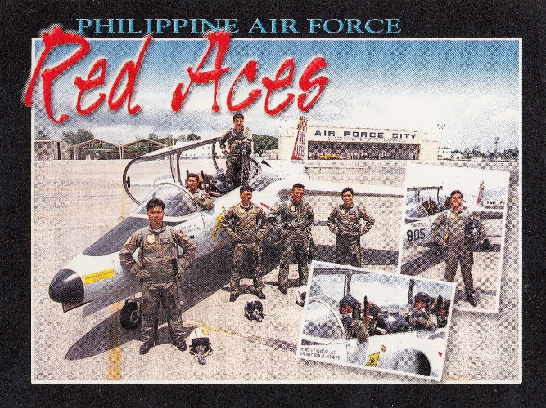 Philippine Air Force Red Aces Military Aerobatics Figher Pilot Plane ...