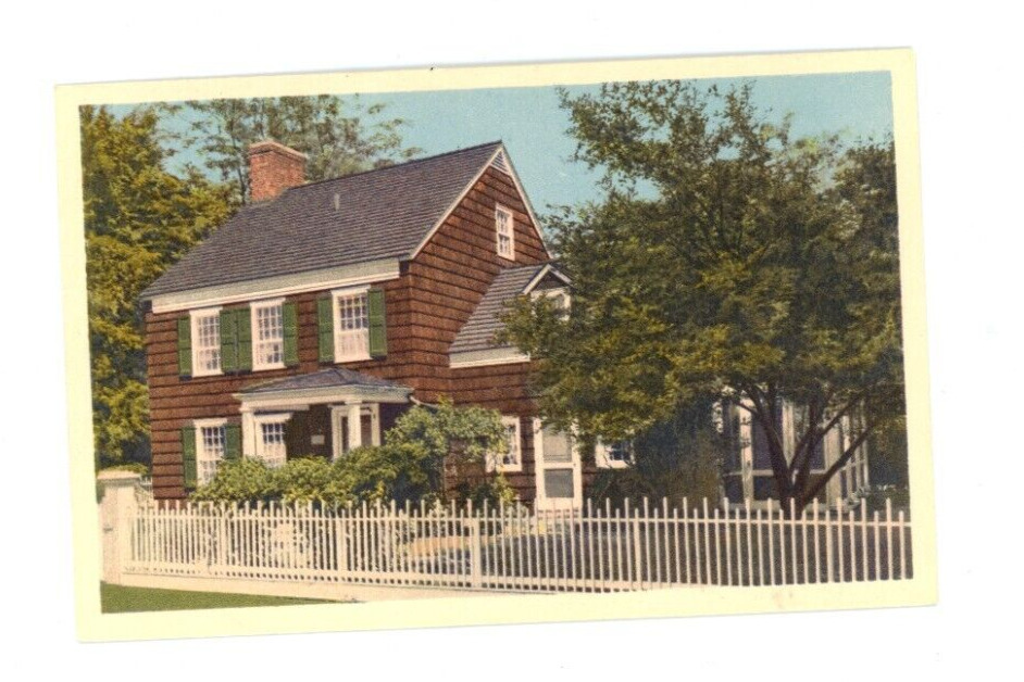 Postcard Walt Whitman House in Colonial Village at Dearborn Inn ...