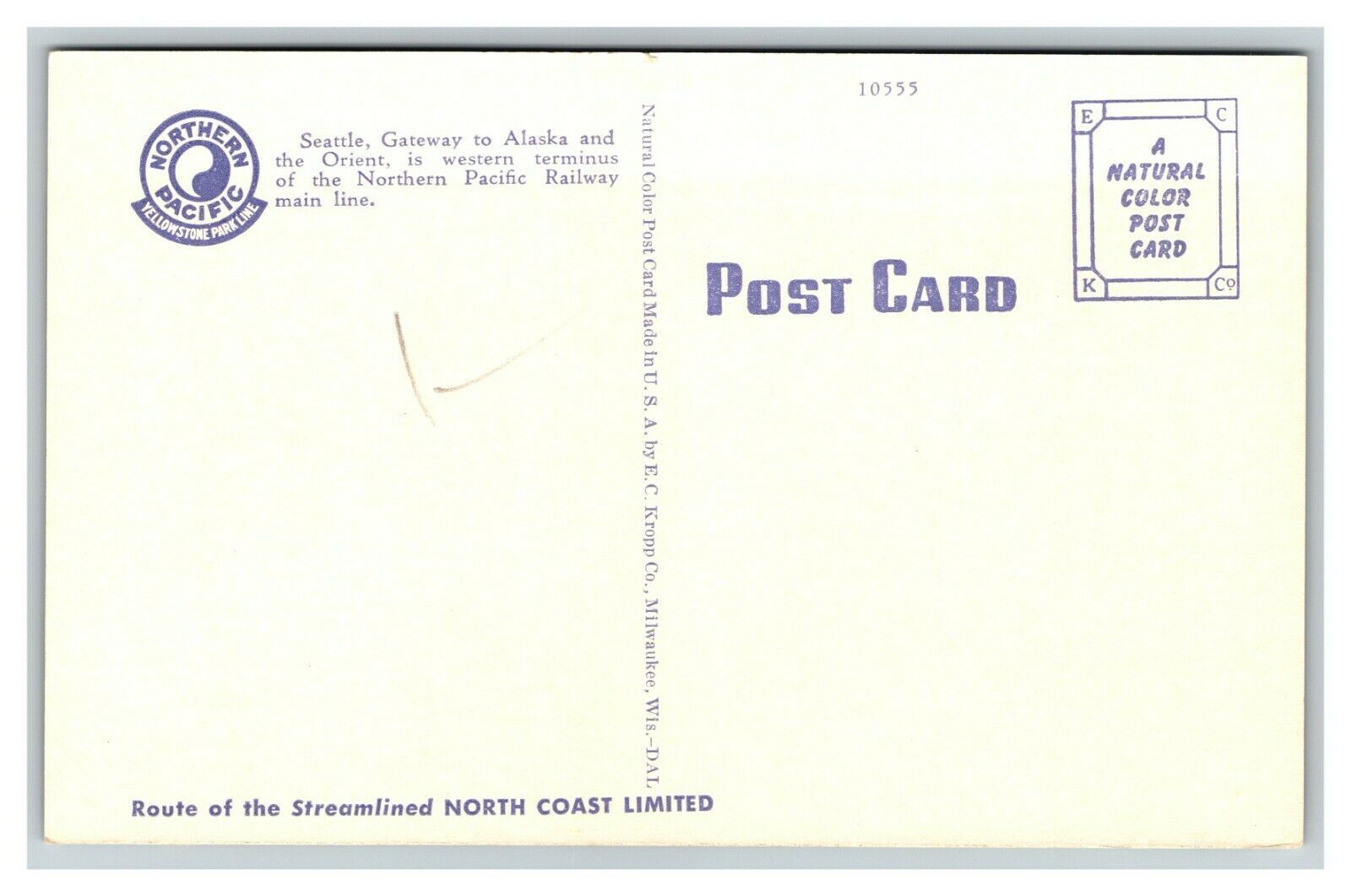 Vintage 1940's Postcard Floating Bridge Across Lake Washington Seattle ...