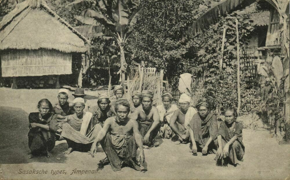 indonesia, LOMBOK AMPENAN, Native Sasak Types (1910s) Postcard | Asia ...