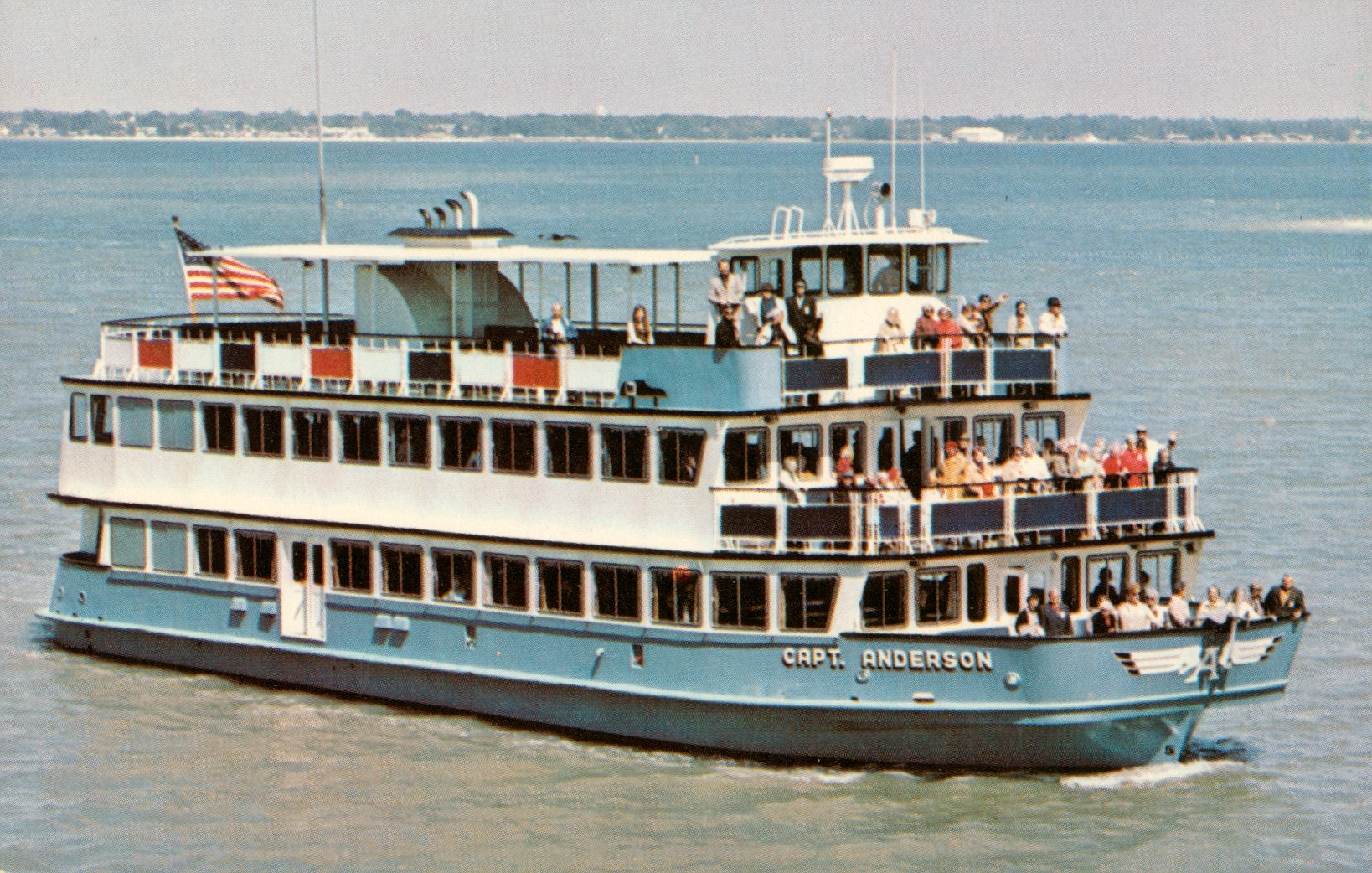 Capt. Captain Anderson Boat Cruiser Panama City St. Petersburg Dining ...