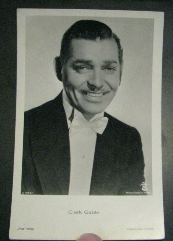Clark Gable Postcard Actor Actress Movie Star Hollywood | United States ...