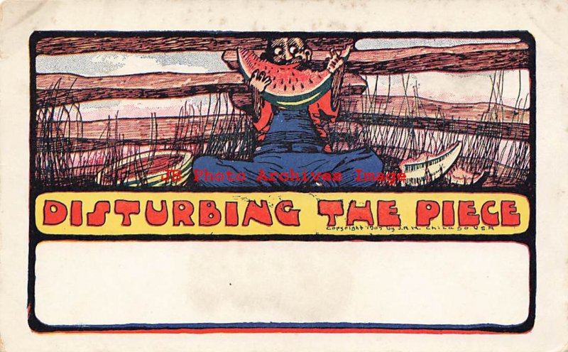 313903-Black Americana, JRH 1905, Disturbing the Piece, Man Eating ...