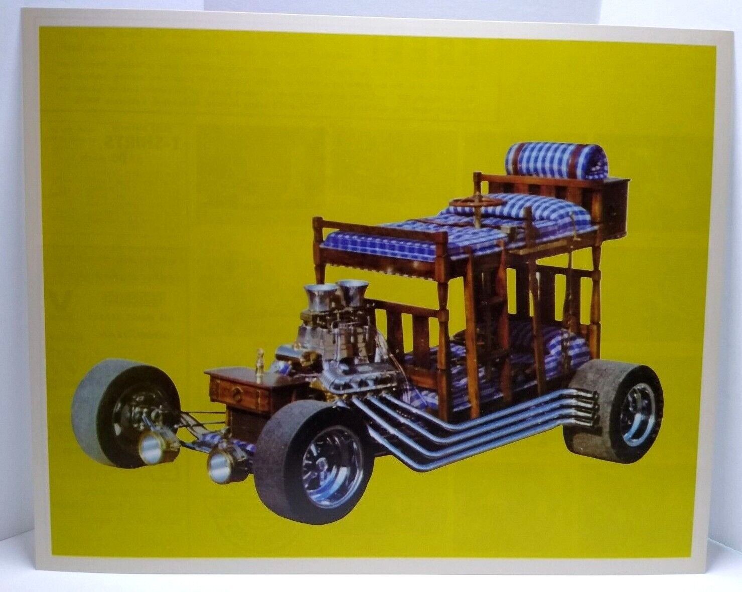 Bunk Bed Hot Rod Racer Photo California Custom Car Vintage Jay Ohrberg ...