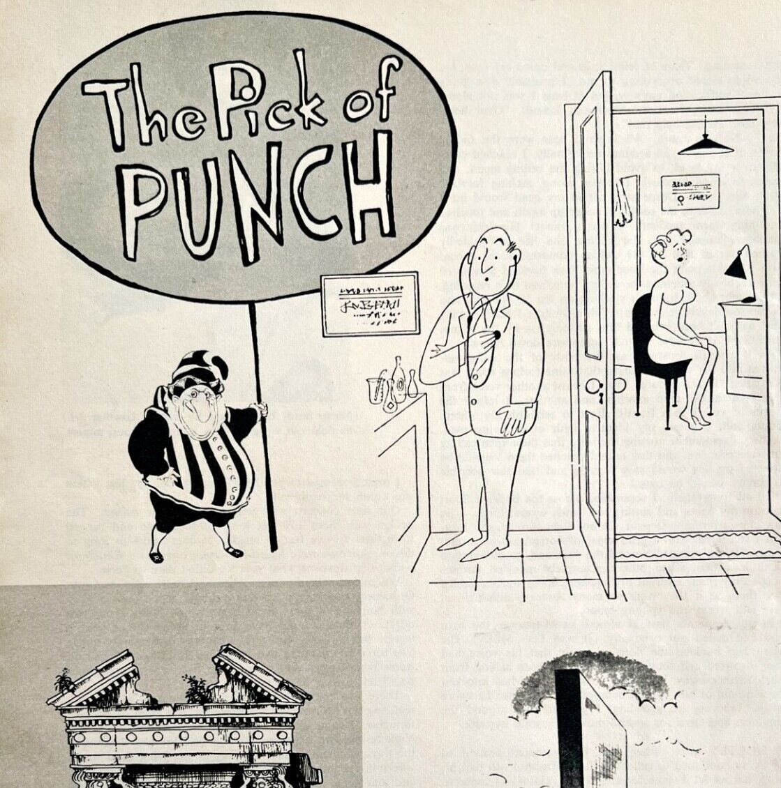 1959 Comic Strips The Punch British Political Satire Art Print Humor #2 ...