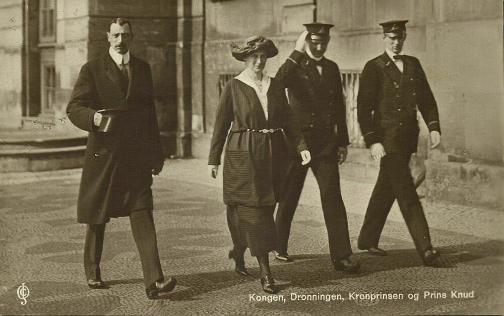 The Danish King, Queen, Crown Prince & Prince Knud (1920s) Denmark ...