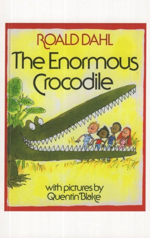 Roald Dahl The Enormous Crocodile 1978 Book Postcard | Topics - People ...