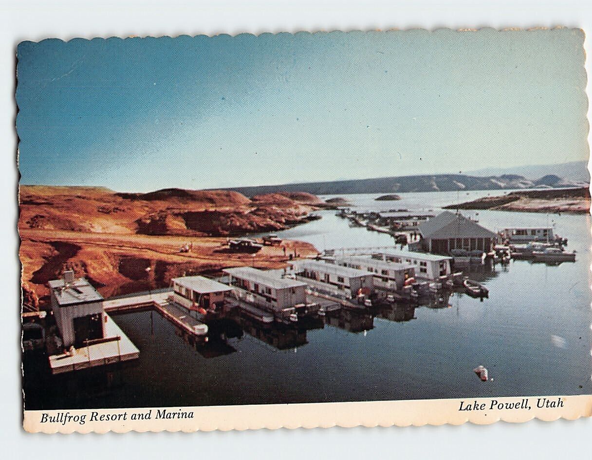 Postcard Bullfrog Resort and Marina, Lake Powell, Hanksville, Utah ...