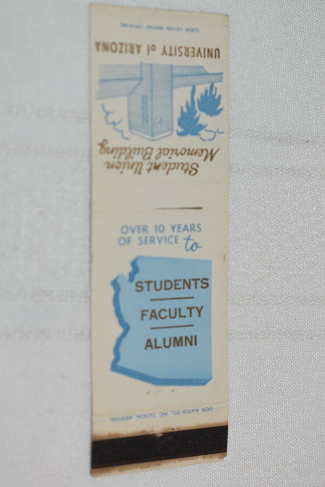 University of Arizona Student Union Memorial Building 20 Strike ...