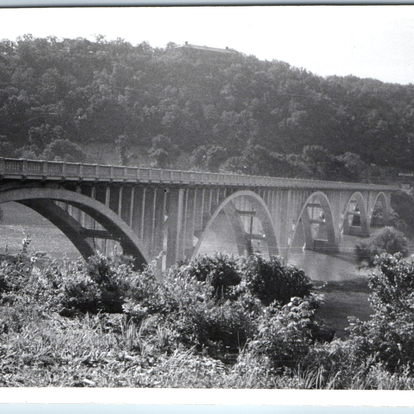 c1930s Branson/Hollister, MO RPPC Lake Taneycomo Bridge Concrete Arch ...