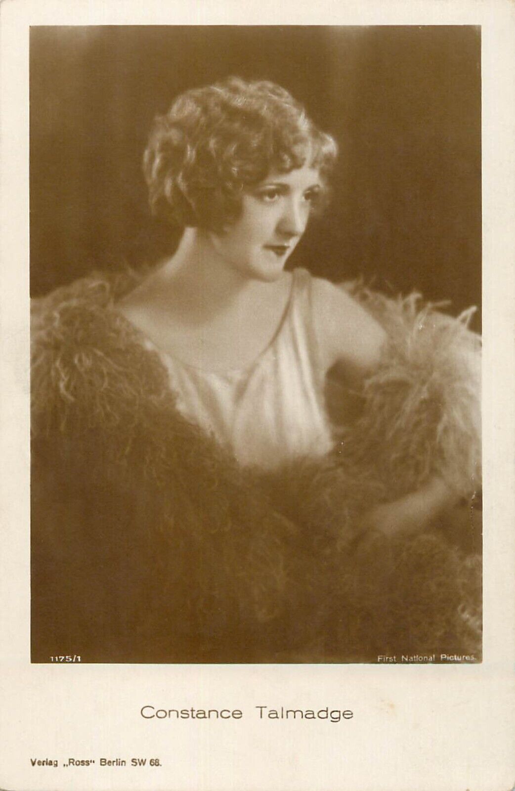 Postcard cinema film star beauty actress Constance Talmadge | Other ...