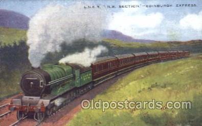 Edinburgh Express Train Locomotive Steam Engine Unused | Topics ...