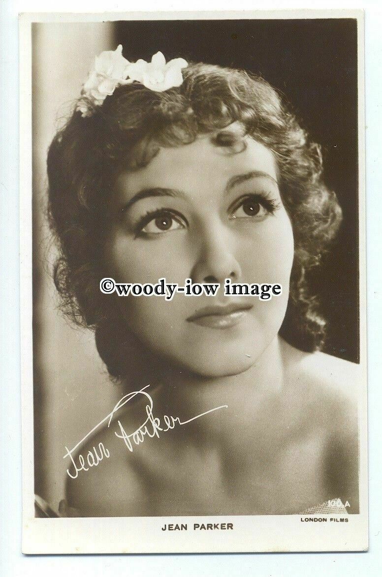 b5160 - Film Actress - Jean Parker, London Films No.100A - postcard ...