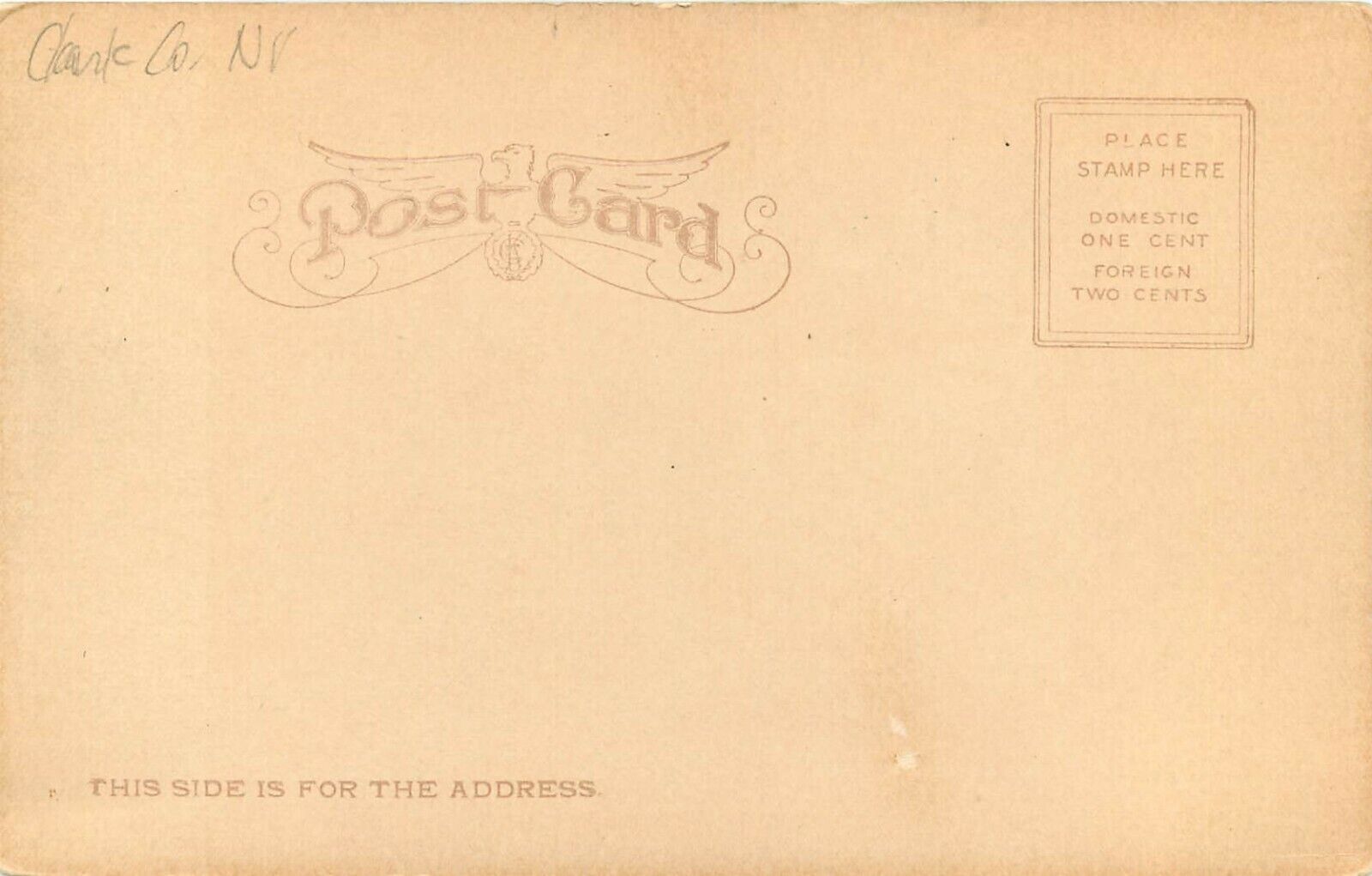 UDB Postcard; Pictographs/ Petroglyphs Meadow Valley NV, Clark County ...