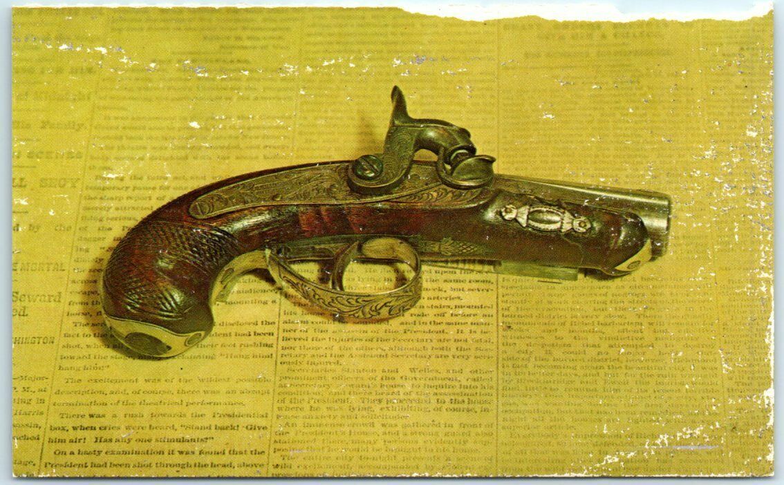 Postcard - Booth's Derringer - Ford's Theatre, Washington, D.C ...