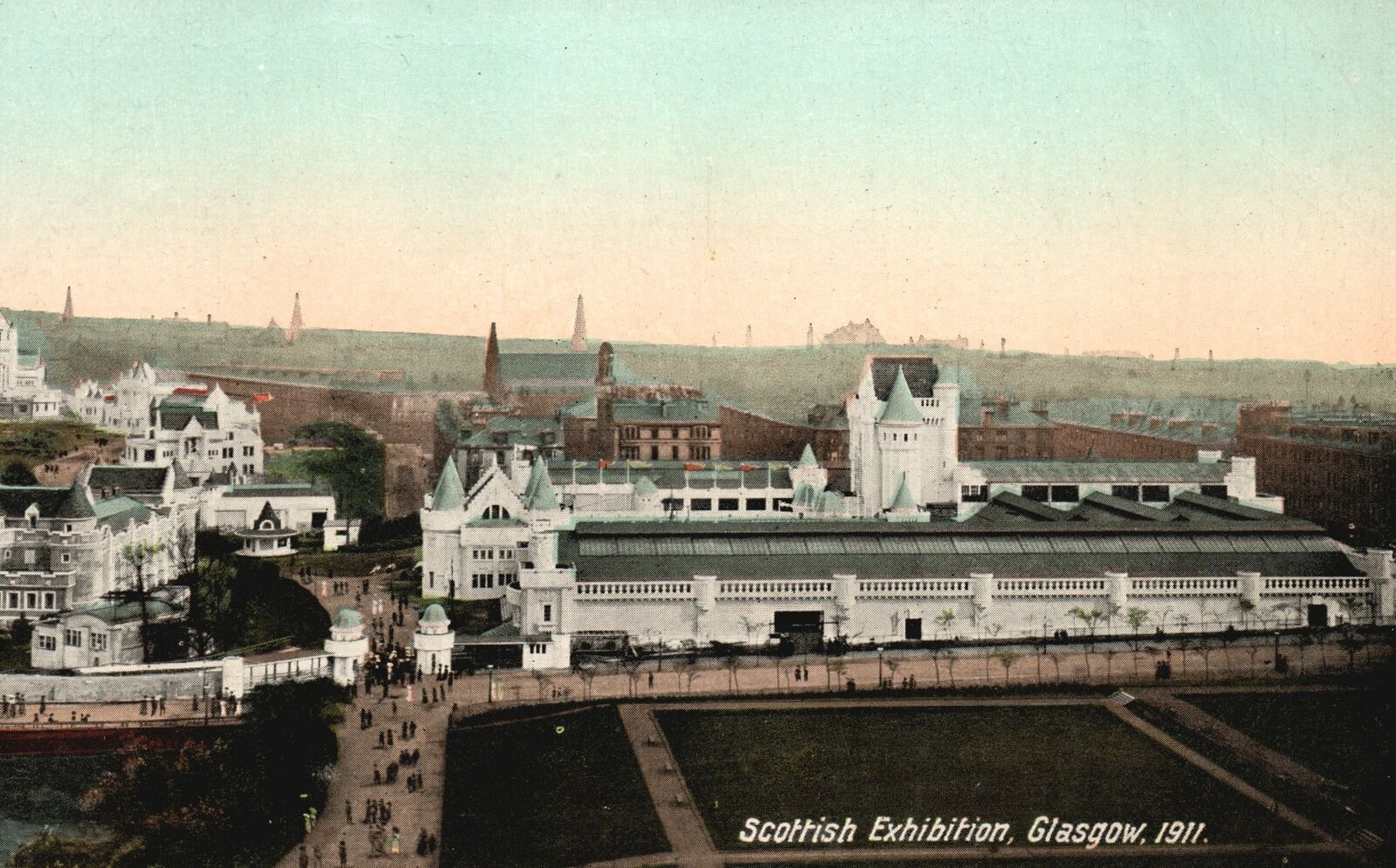 Vintage Postcard 1910's Scottish National Exhibition 1911 Glasgow ...