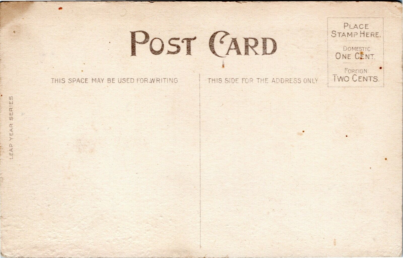 One way of catching them in 1908 - The Trap - Leap Year Card postcard ...