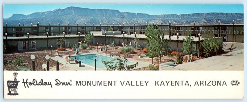 KAYENTA, Arizona AZ ~ Monument Valley HOLIDAY INN Roadside Motel 3½"x9 ...