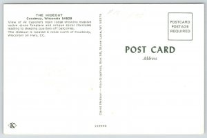 Couderay Wisconsin~The Hideout~Al Capone's Main Lodge~Fireplace~Big ...