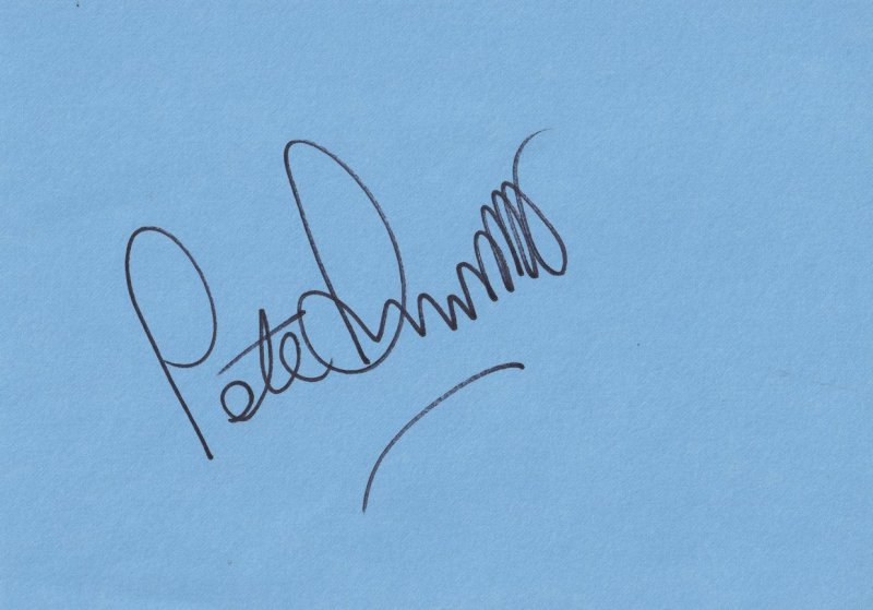 Pete Dunwell Tom Duggan Taxi Driver Coronation Street Autograph ...