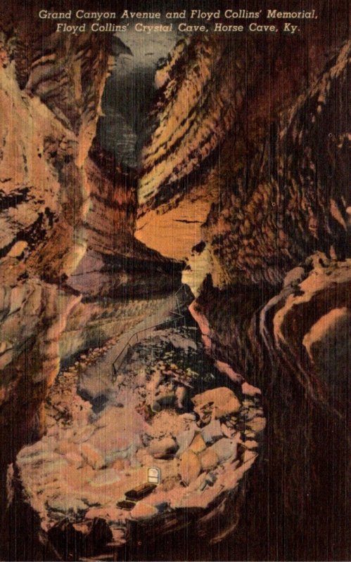 Kentucky Horse Cave Floyd Collins' Crystal Cave Grand Canyon Avenue and ...