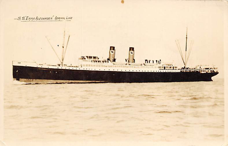 SS Emma Alexander Ship 1934 | Topics - Other, Postcard / HipPostcard