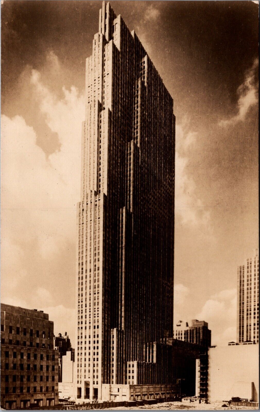 RCA Building Rockefeller Center New York City Vintage RPPC B203 ...