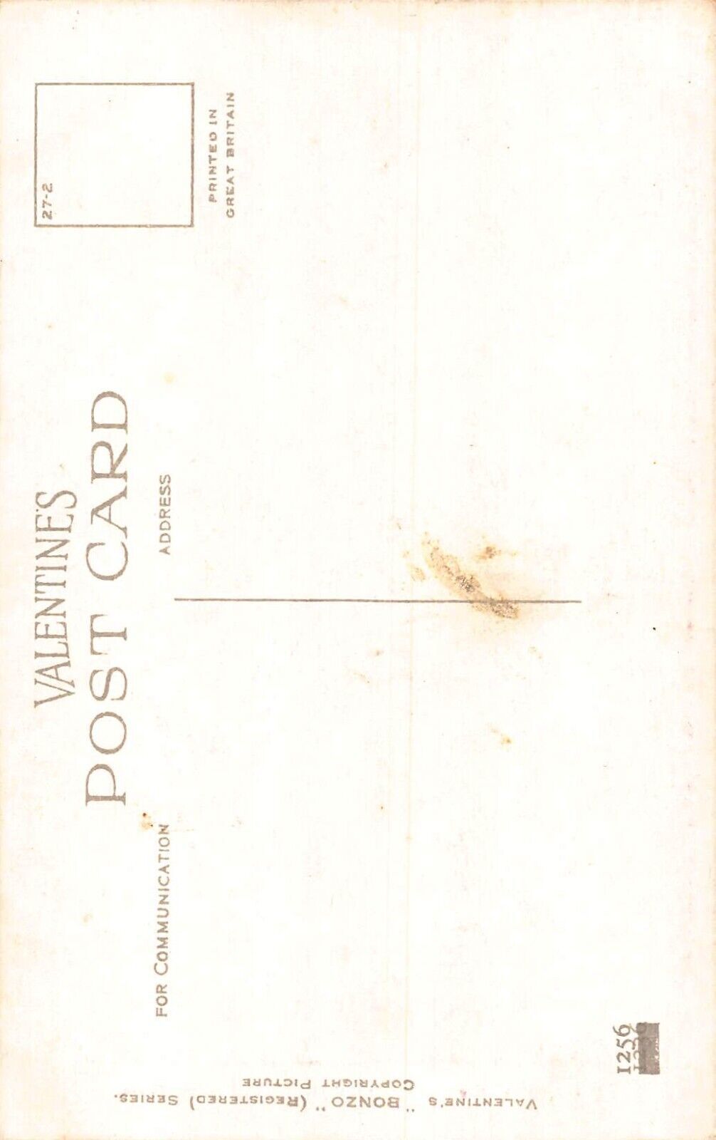 A145 Artist Card sign George Studdy Bonzo The Dog Can't Say Coming Back ...