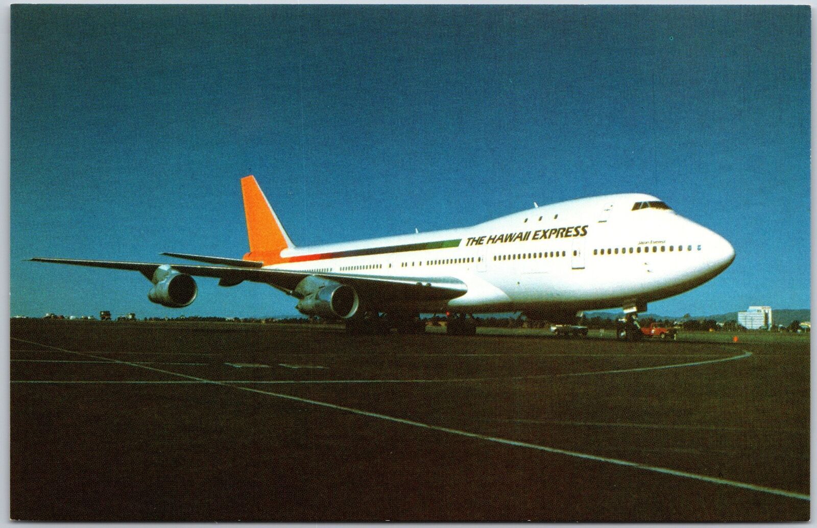 Airplane The Hawaii Express Boeing 747 California & Hawaii Flights ...