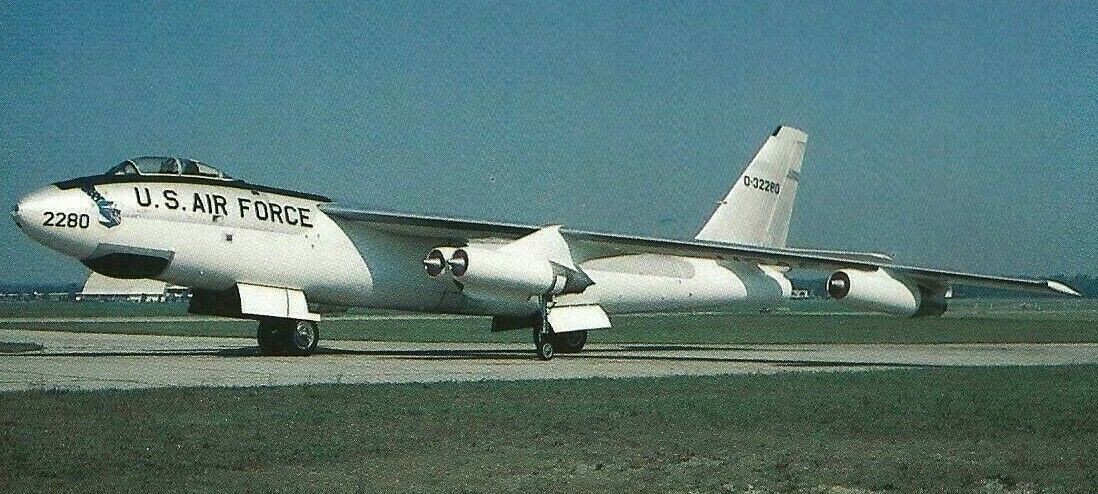 Postcard: Boeing B-47E Stratojet United States Air Force Swept Wing ...