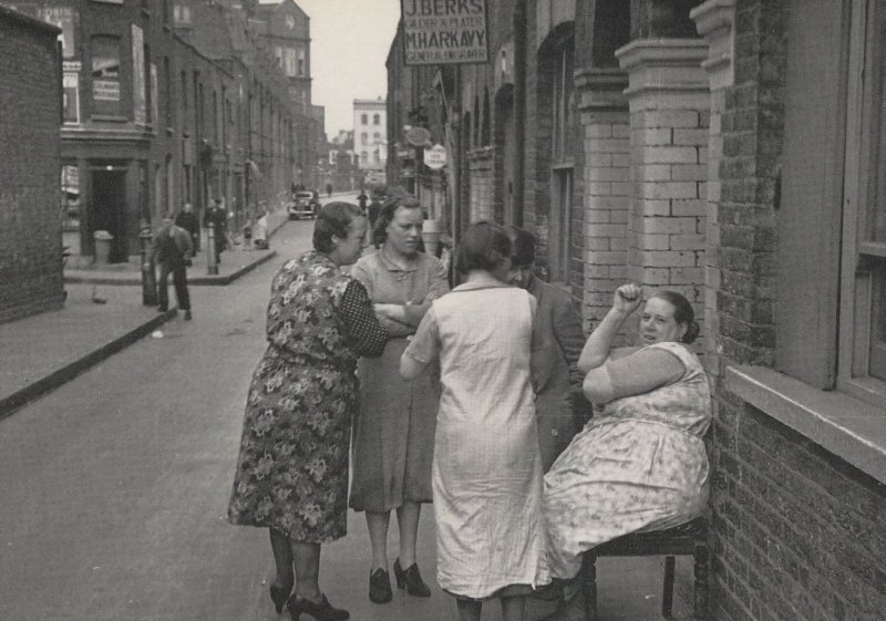 Whitechapel London Poverty in 1930s BBC Real Photo Postcard | Canada ...