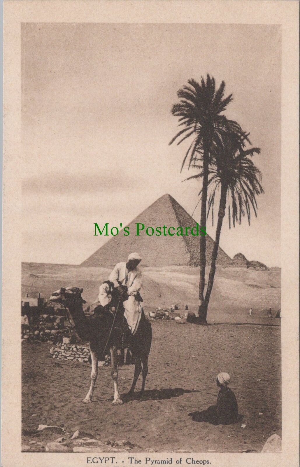 Egypt Postcard - Giza, The Pyramid of Cheops RS34262 | Africa - Egypt ...