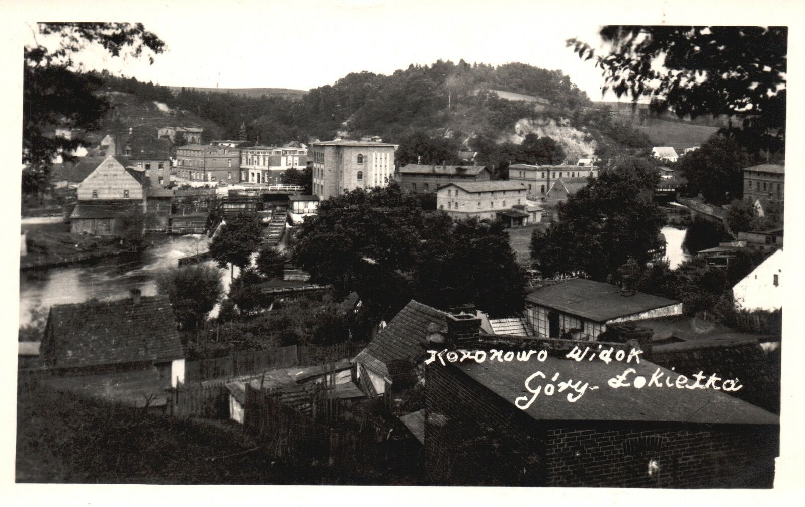 Vintage Postcard Panorama Buildings And Infrastructures Architectural ...
