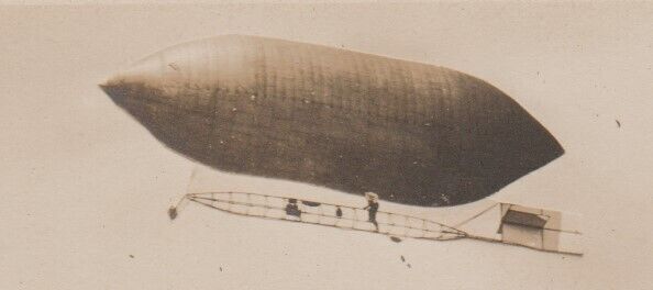 Seattle WASHINGTON RPPC 1909 AYPE Exposition AIRSHIP Mars Flying ...