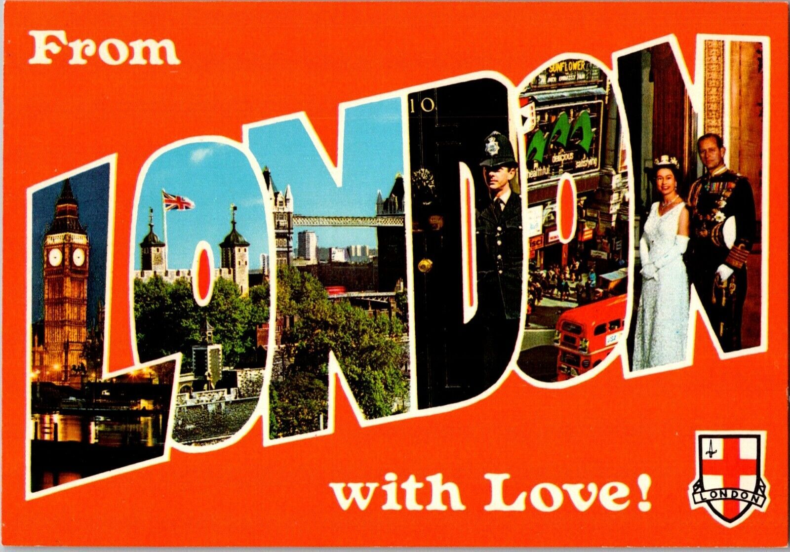 Vintage British Royalty Themed Postcard. Queen Elizabeth Era cc7 ...