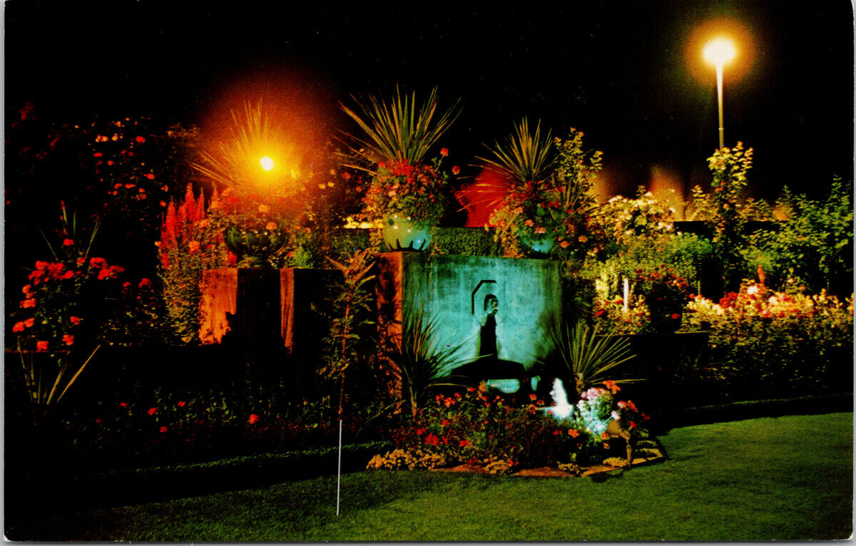 Rose Garden Illuminated Butchart Gardens Victoria BC UNUSED Vintage ...