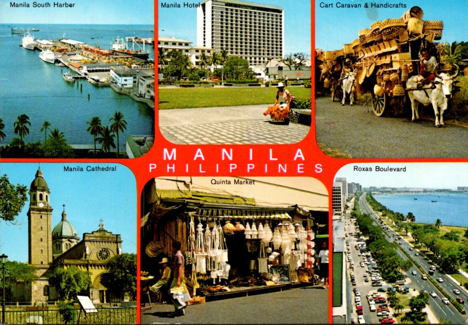 Philippines Manila Multi View Cart Caravan Manila Hotel Quinta Market ...
