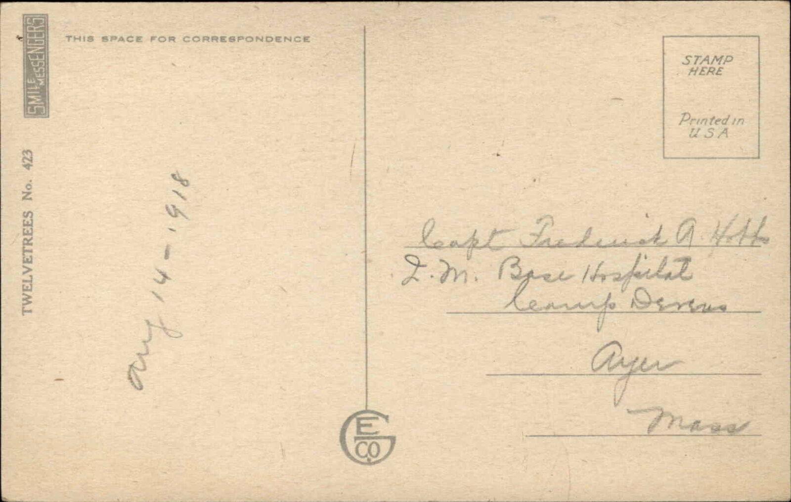 WWI ERA TWELVETREES Lonesome Little Boy in Moonlight Postcard | Other ...