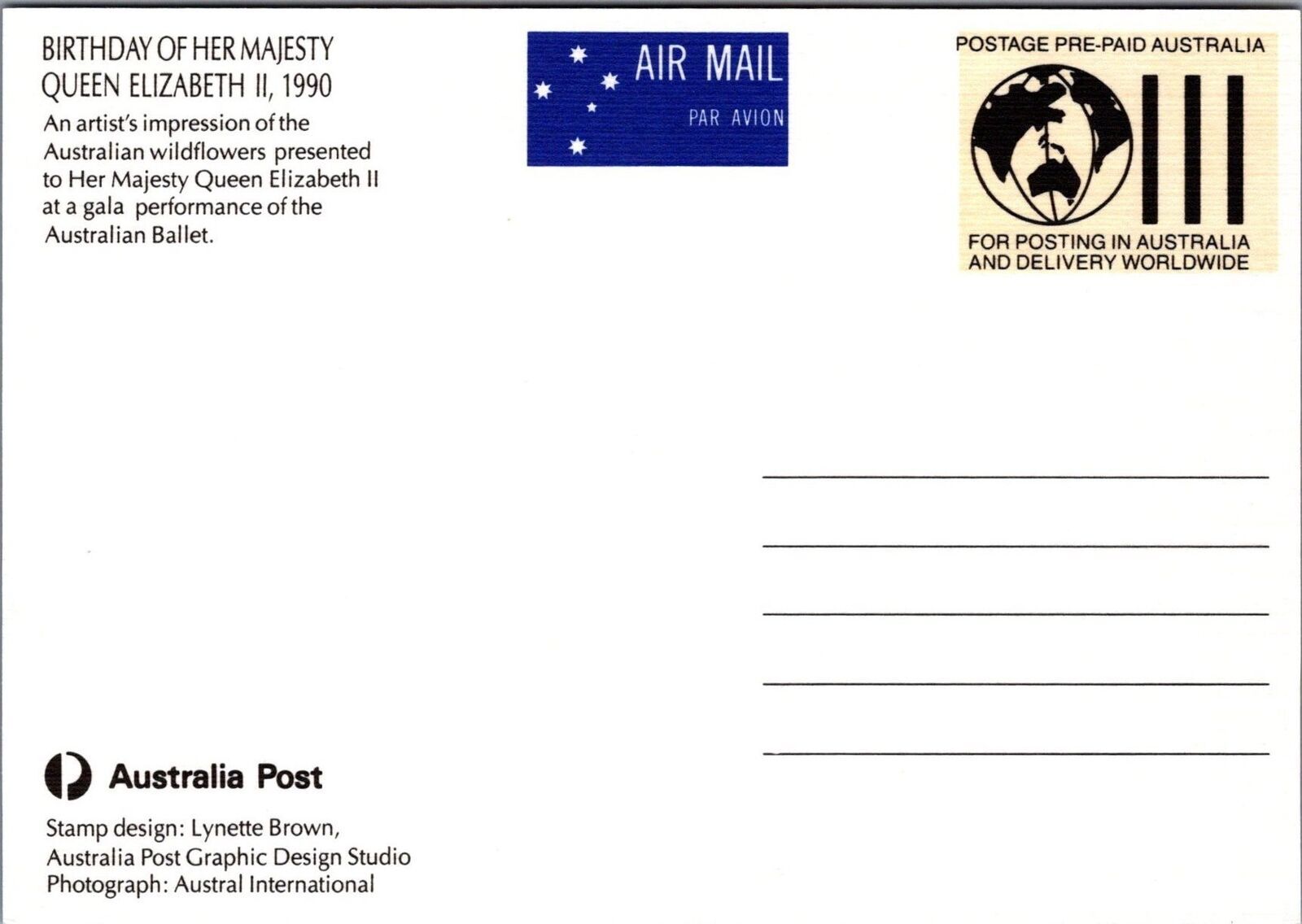 Royalty Postcard - Birthday of Her Majesty Queen Elizabeth II ...