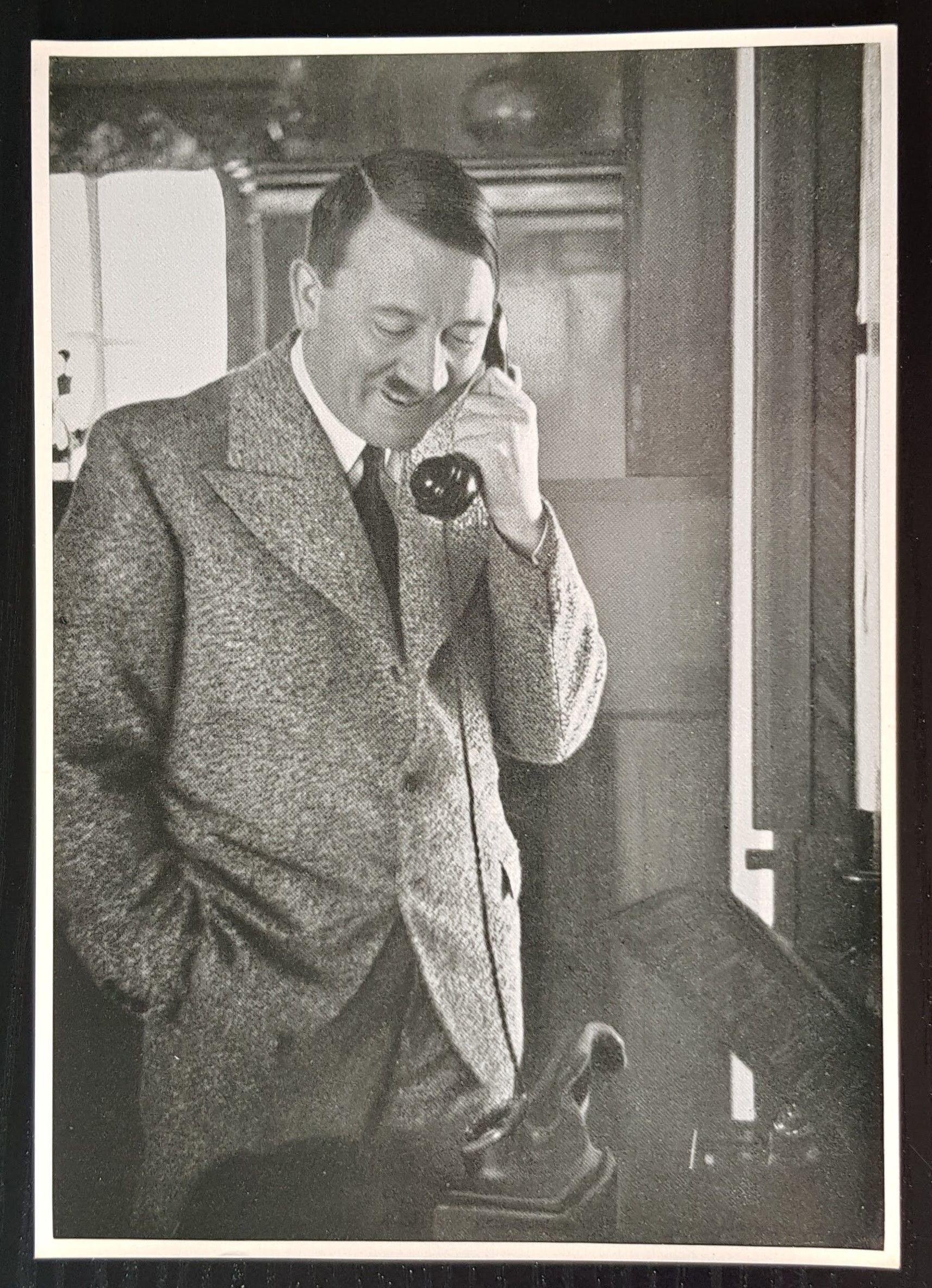 Third 3rd Reich Rare Large Format Collector Photo Card - Adolf Hitler ...